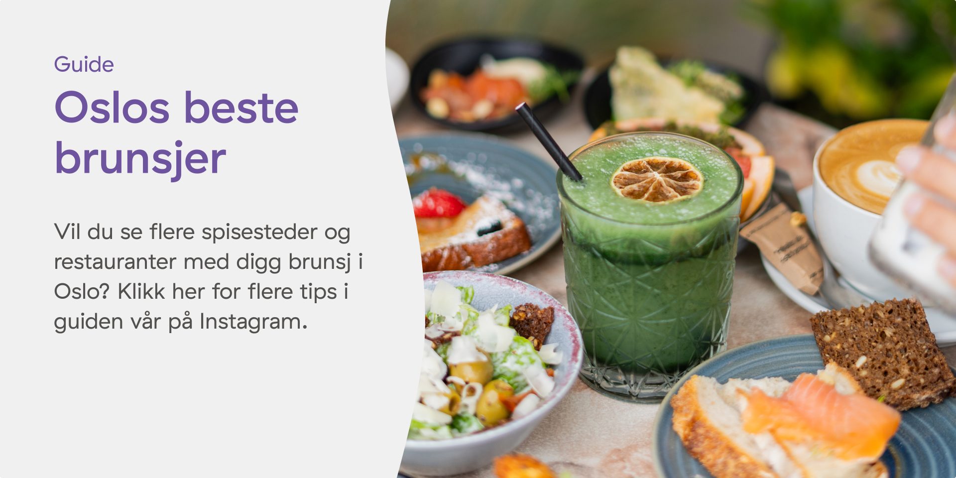 De beste stedene for brunsj i Oslo - Topp 10 brunsjer nær sentrum